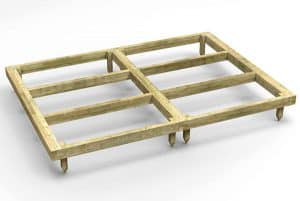 Shed Base: how to choose and build a foundation for your garden ...