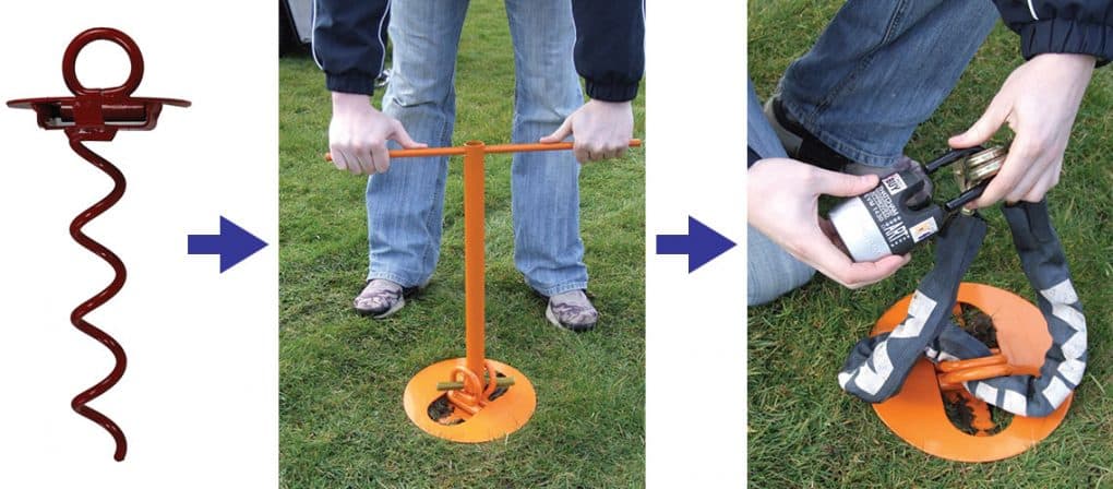 Ground Anchor: How to choose and fit the best security for your bike or ...